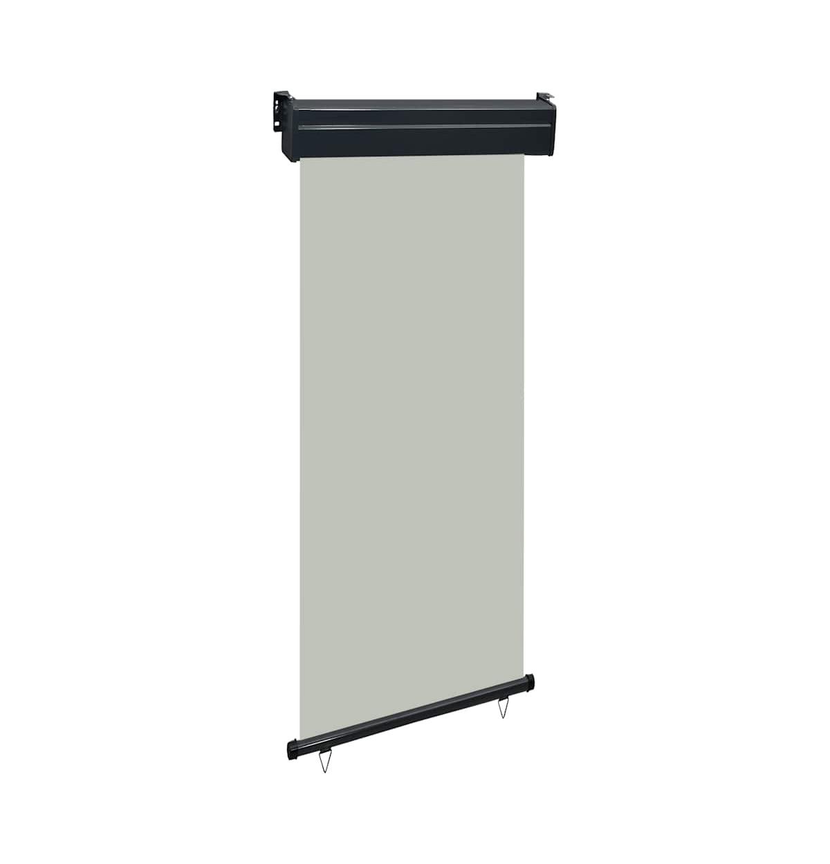 Click here for vidaXL Balcony Side Awning Grey Steel  Aluminum  P... prices