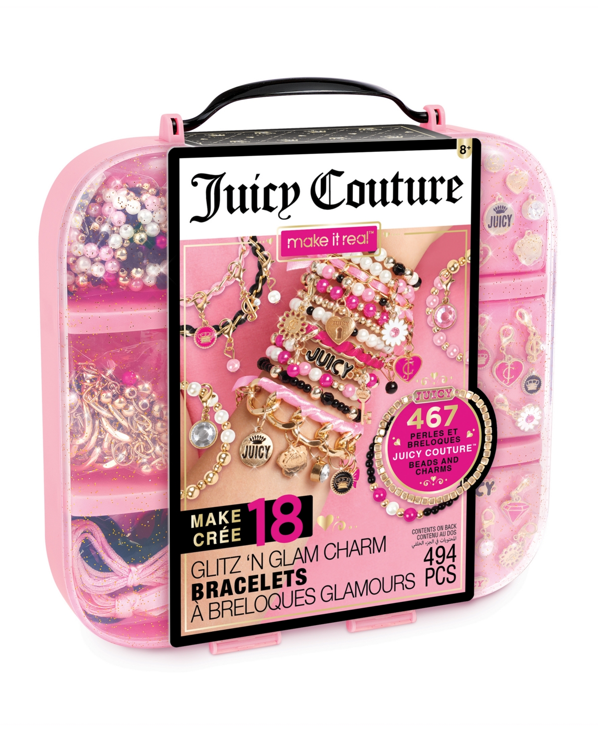 Click here for Make It Real Juicy Couture Glitz N Glam Charm Brac... prices