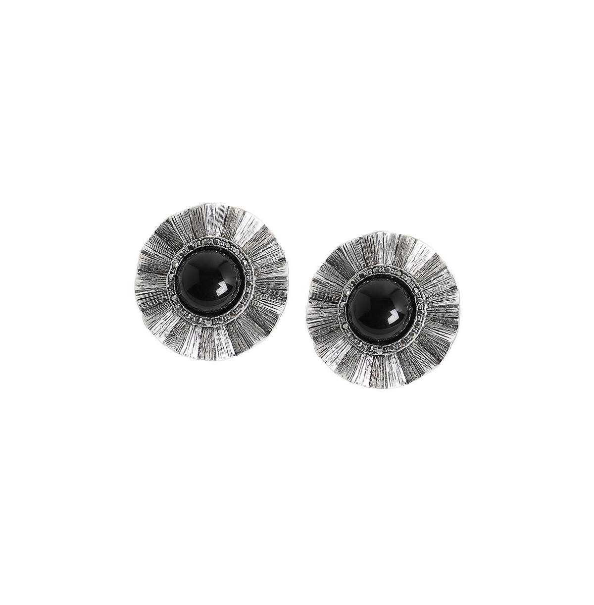 Click here for Sohi Casual Drop Earrings - Black prices
