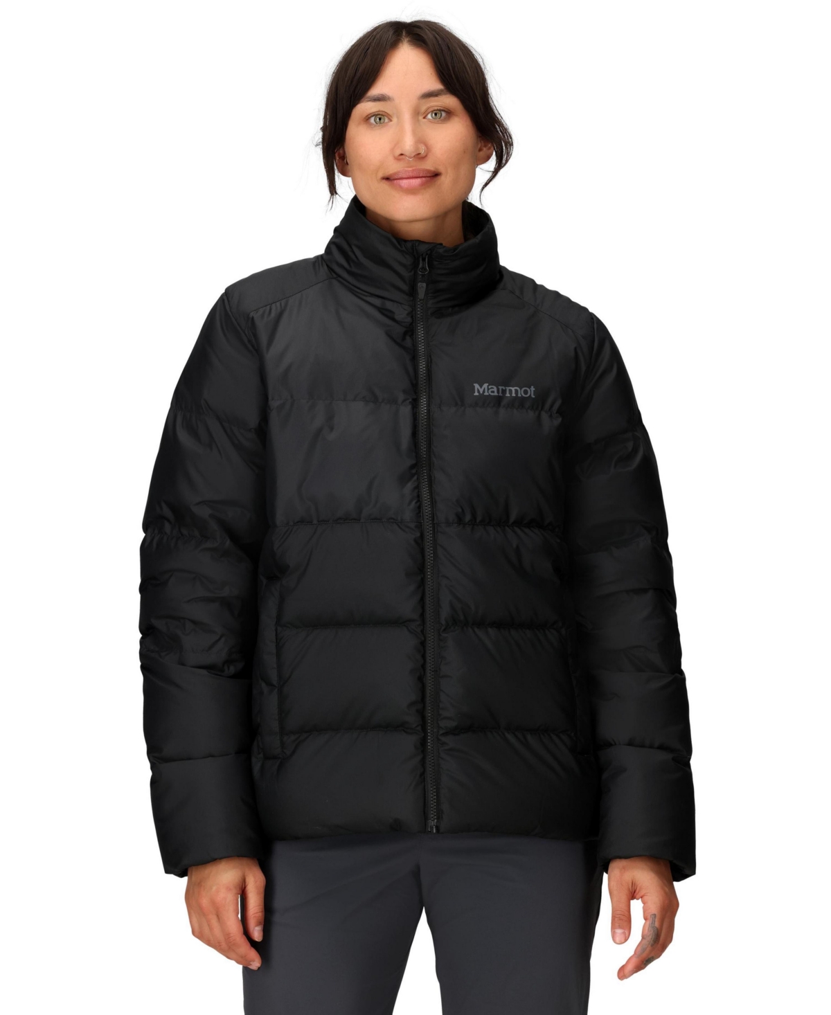 Marmot Womens Guides Down Puffer Jacket - Black