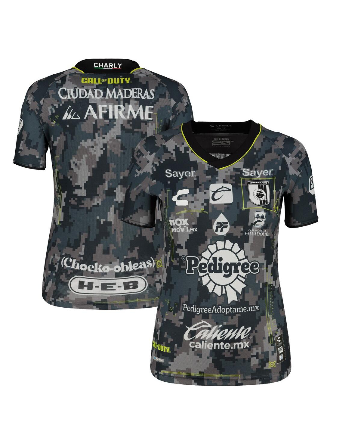 Click here for Charly Womens Camo Queretaro Fc 2023/24 Call of Du... prices