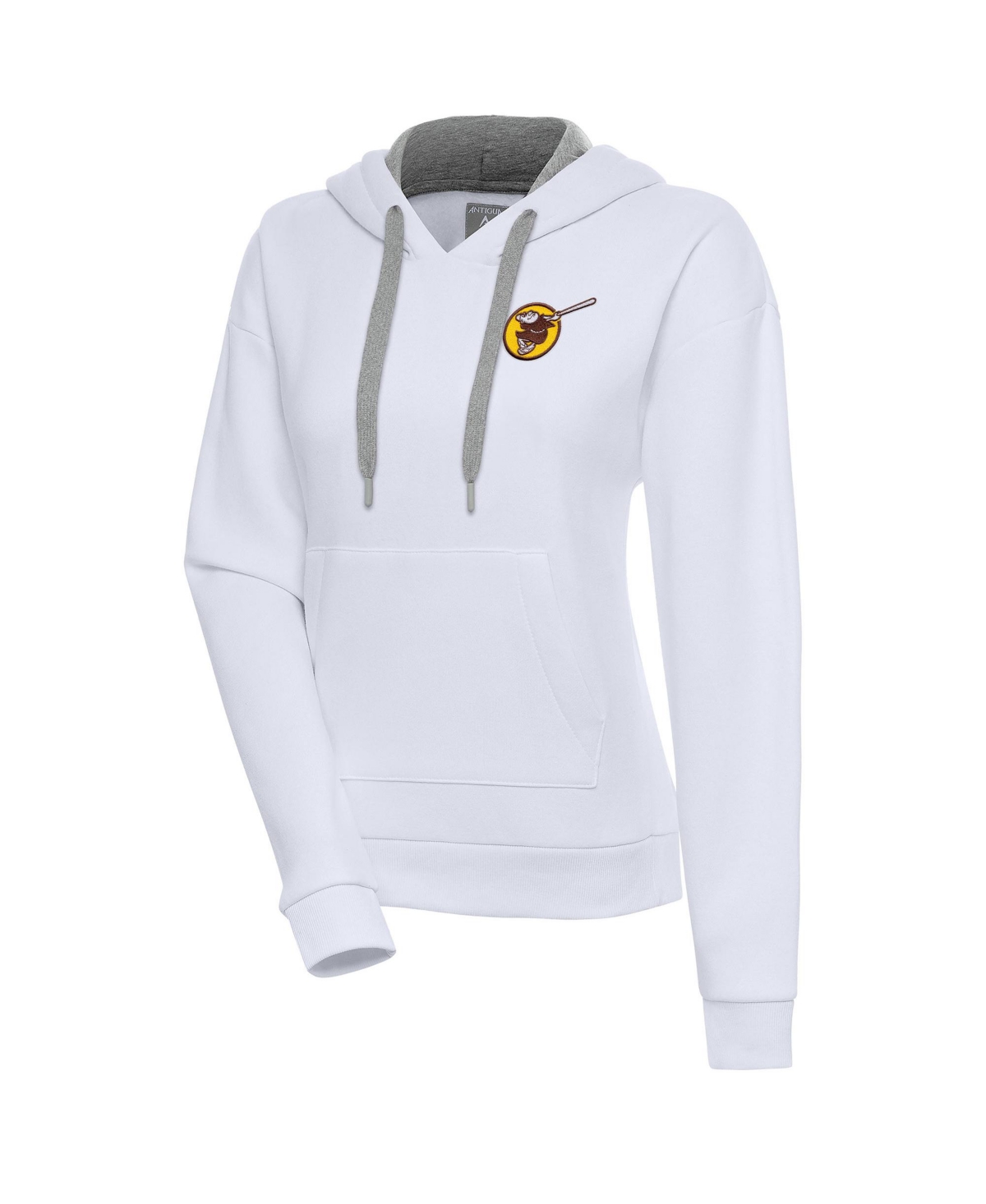 Click here for Antigua Womens White San Diego Padres Cooperstown... prices