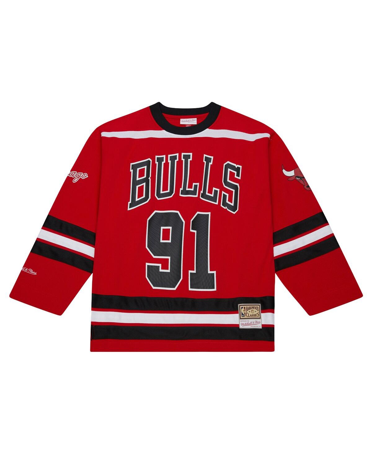 Click here for Mitchell & Ness Mens and Womens Dennis Rodman Red... prices