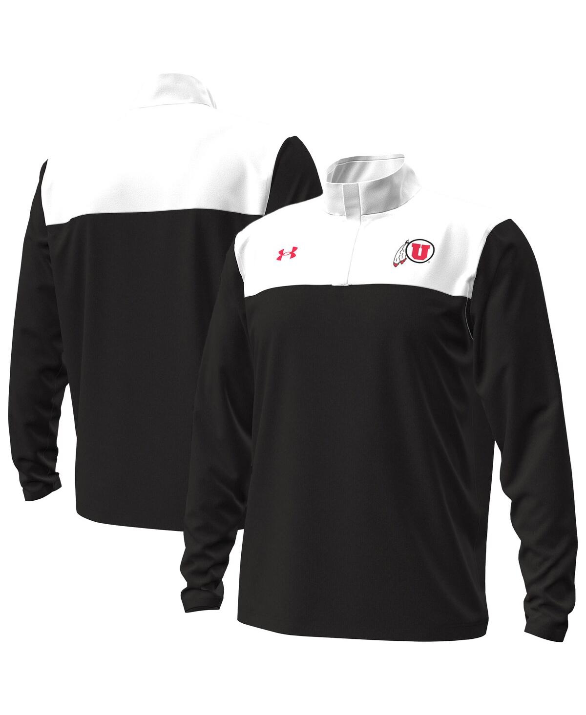 Click here for Under Armour Mens Black/White Utah Utes Green Bloc... prices