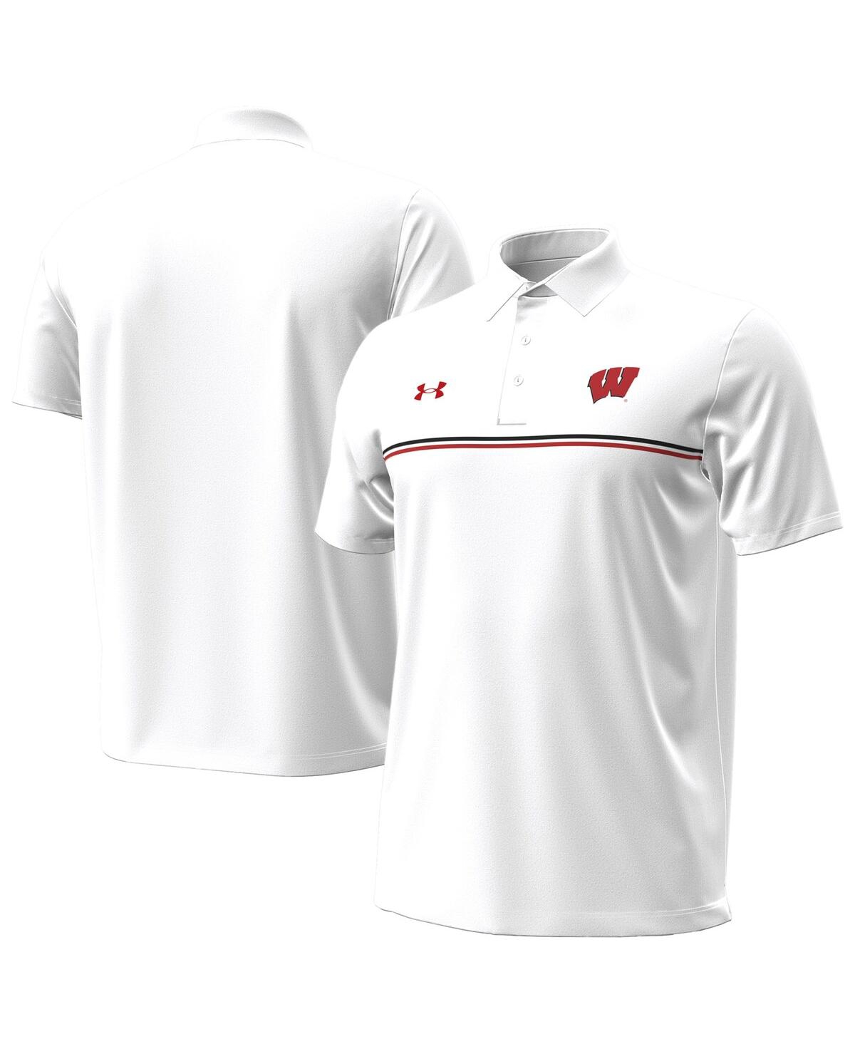 Click here for Under Armour Mens White Wisconsin Badgers Performa... prices
