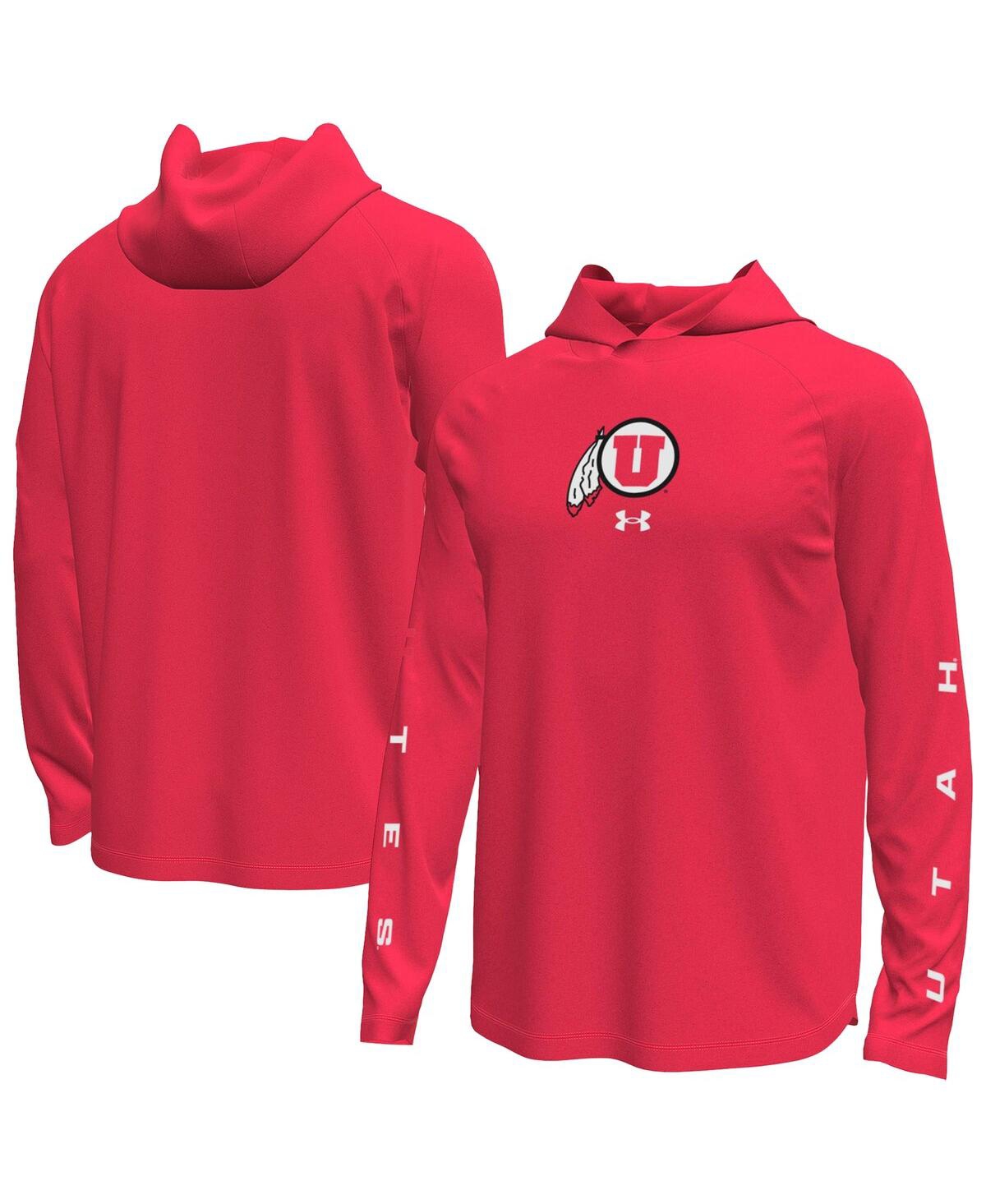 Click here for Under Armour Mens Red Utah Utes Tech Stretch Long-... prices