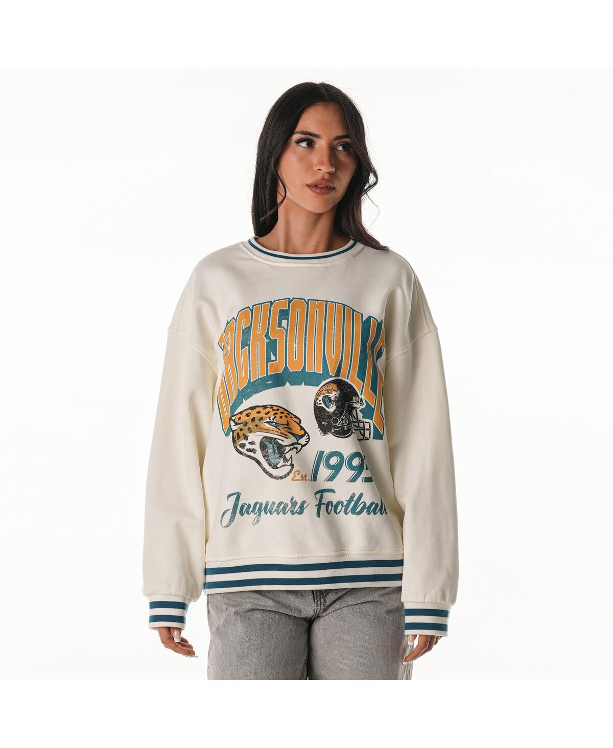 Click here for The Wild Collective Womens Cream Jacksonville Jagu... prices