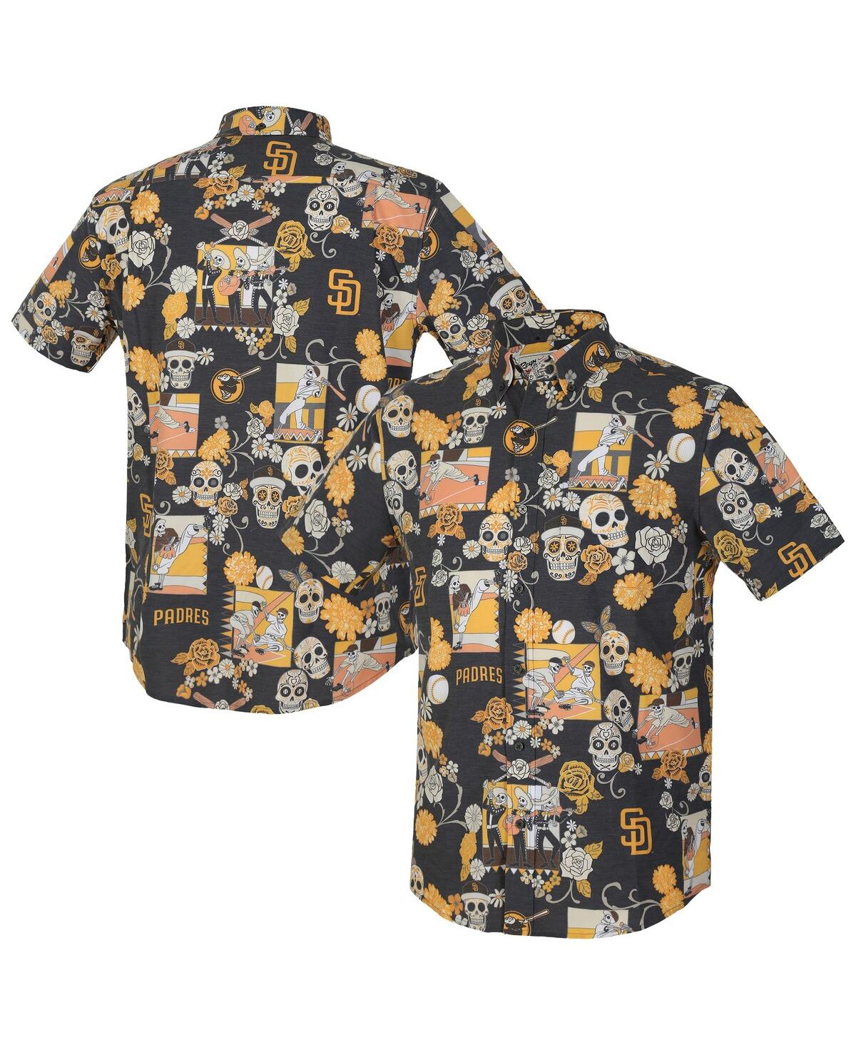 Click here for Reyn Spooner Mens Black San Diego Padres Dia De Lo... prices
