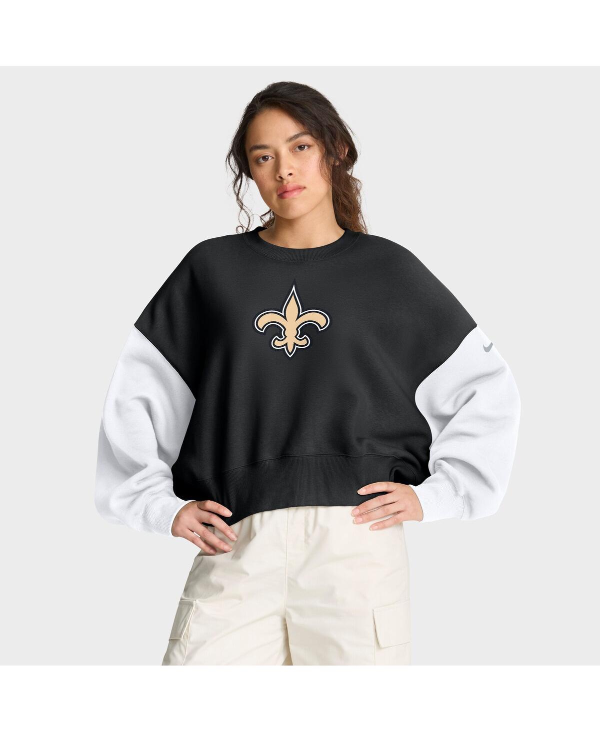 Click here for Nike Womens Black New Orleans Saints Oversized Col... prices