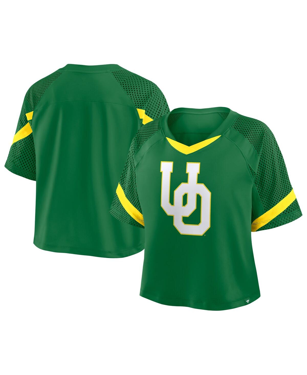 Click here for Fanatics Womens Green Oregon Ducks Oversized Ragla... prices