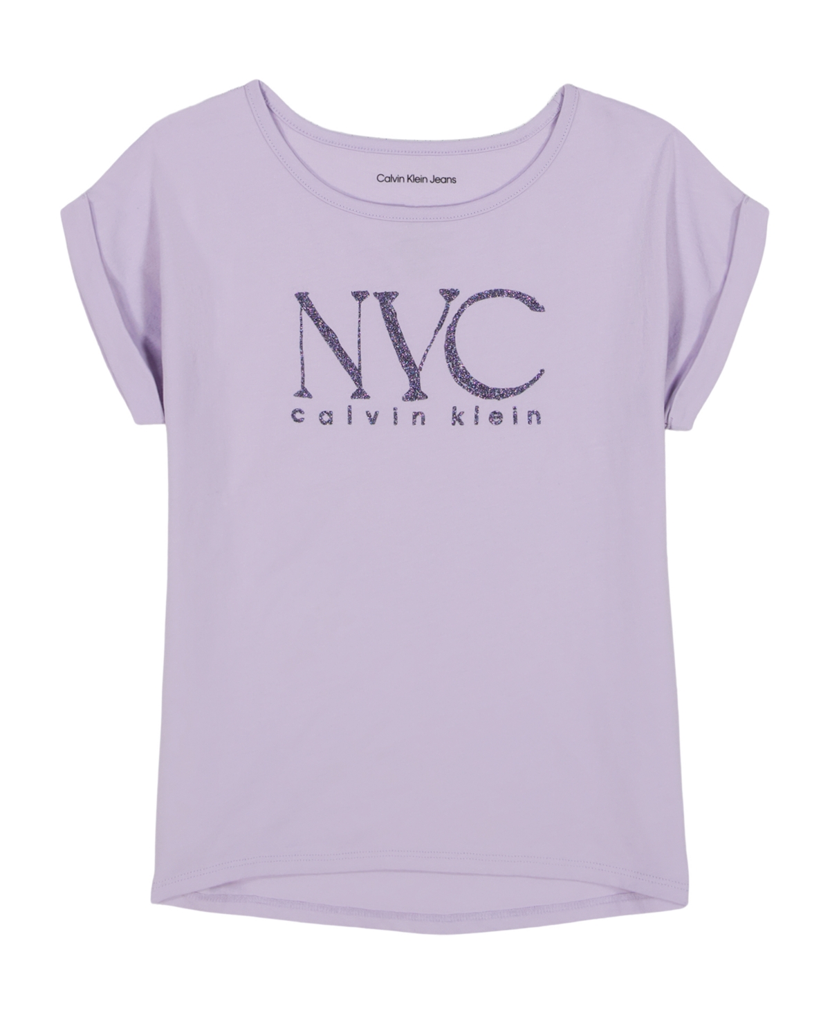 Click here for Calvin Klein Girls 7-16 City Round Neck High-Low H... prices