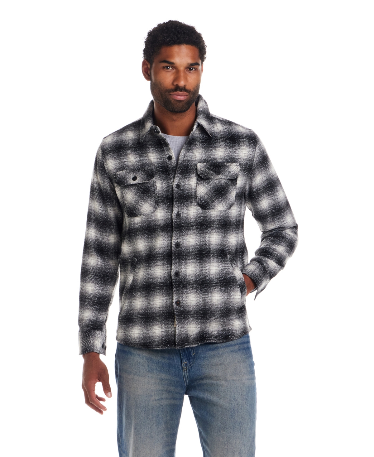 Click here for Weatherproof Vintage Brushed Unlined Shirt Jacket... prices