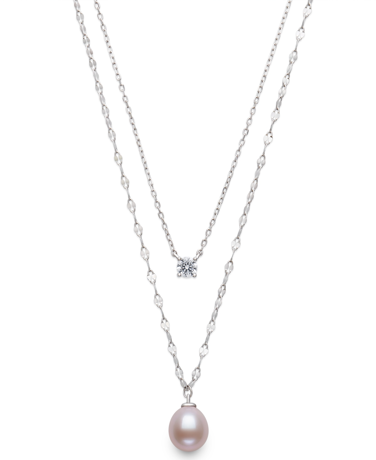 Click here for Belle de Mer Freshwater Blush Pink Drop Pearl (8-9... prices
