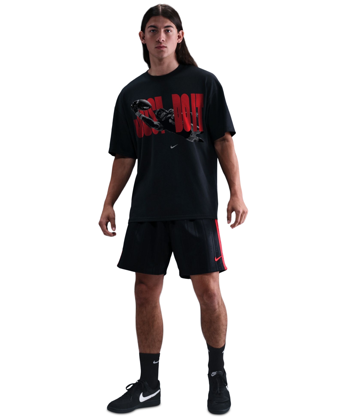 Click here for Nike Mens & Womens Drop Shoulder Just Do It Short... prices