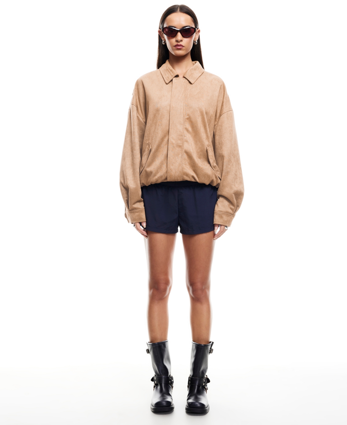 Click here for Lioness Womens Kenny Long Sleeve Bomber Jacket - C... prices