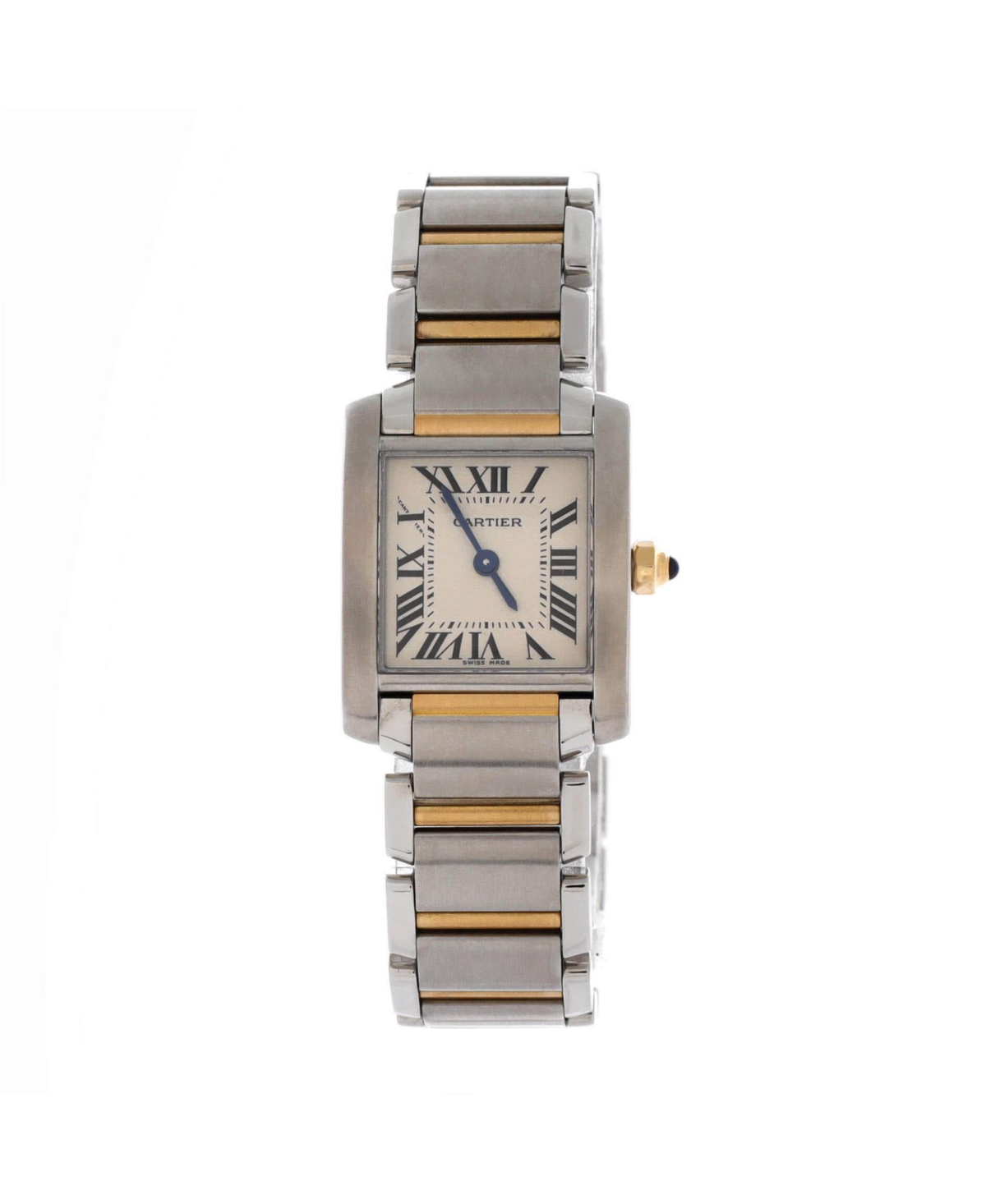 Click here for Pre-Owned Cartier Tank Francaise Quartz Watch in S... prices