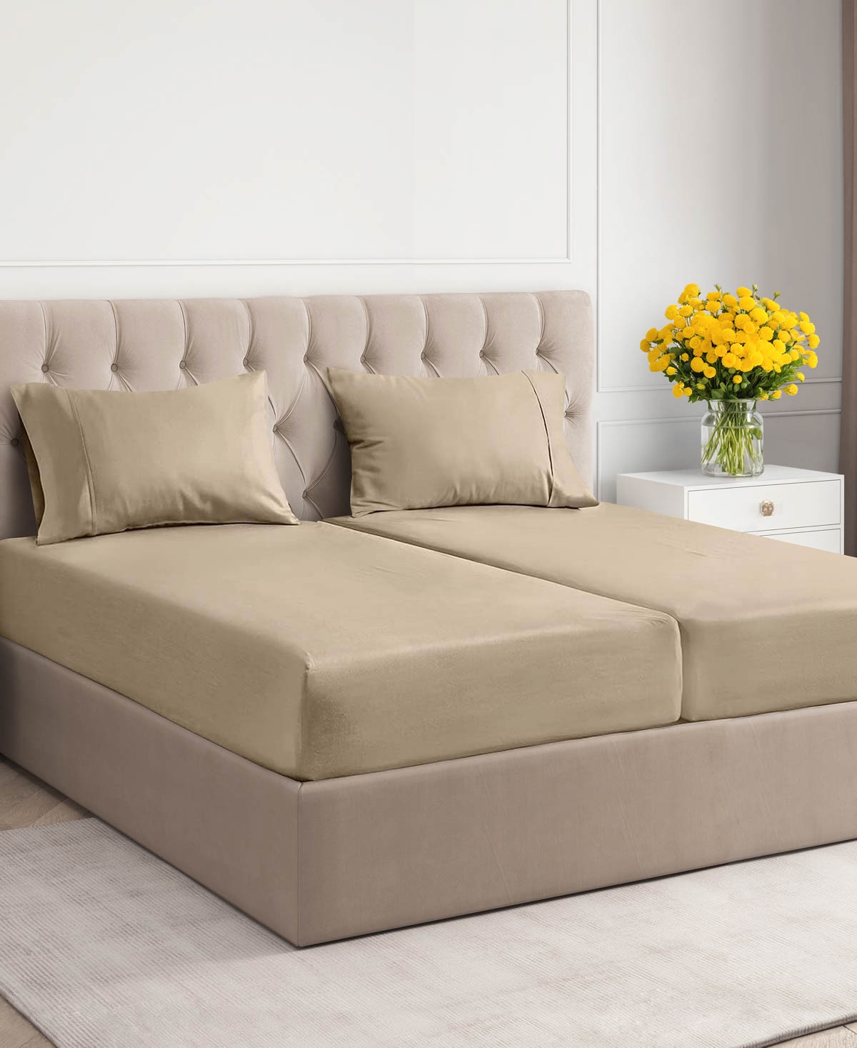 Click here for 5 Piece 100 Cotton 400 Thread Count Sheet Set - Sp... prices