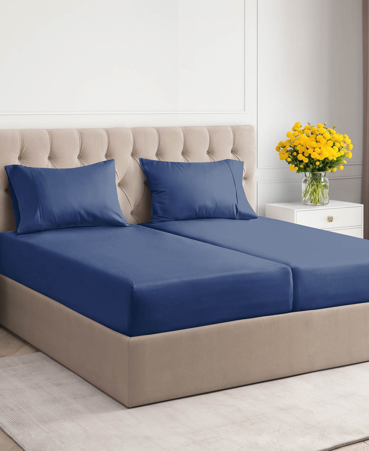 Click here for 5 Piece 100 Cotton 400 Thread Count Sheet Set - Sp... prices