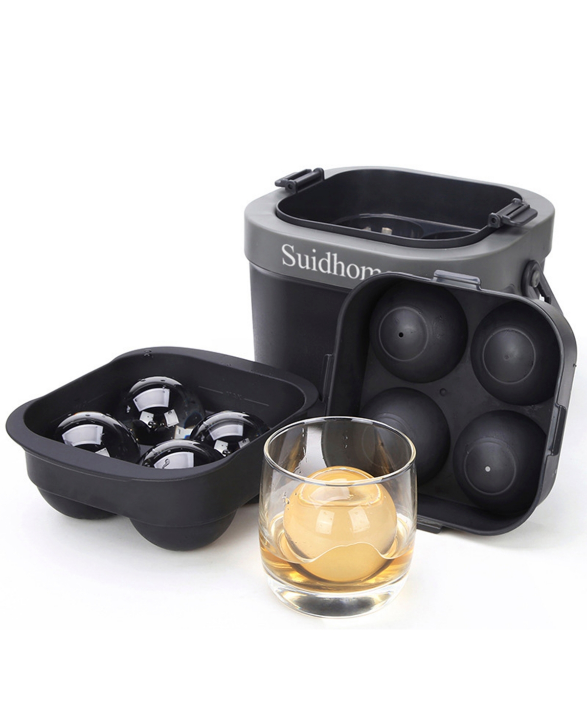 Click here for 4-Cavity Clear Ice Ball Maker with Insulated Bucke... prices