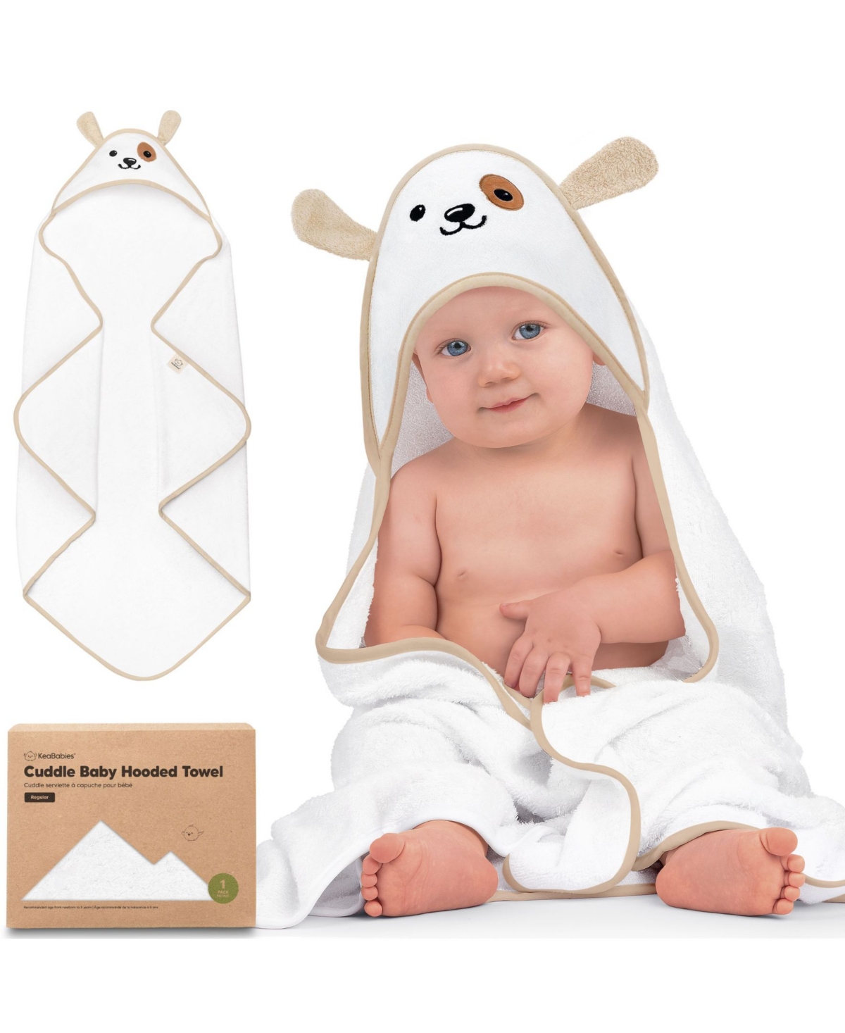 Click here for KeaBabies Cuddle Baby Hooded Towel  Baby Bath Towe... prices