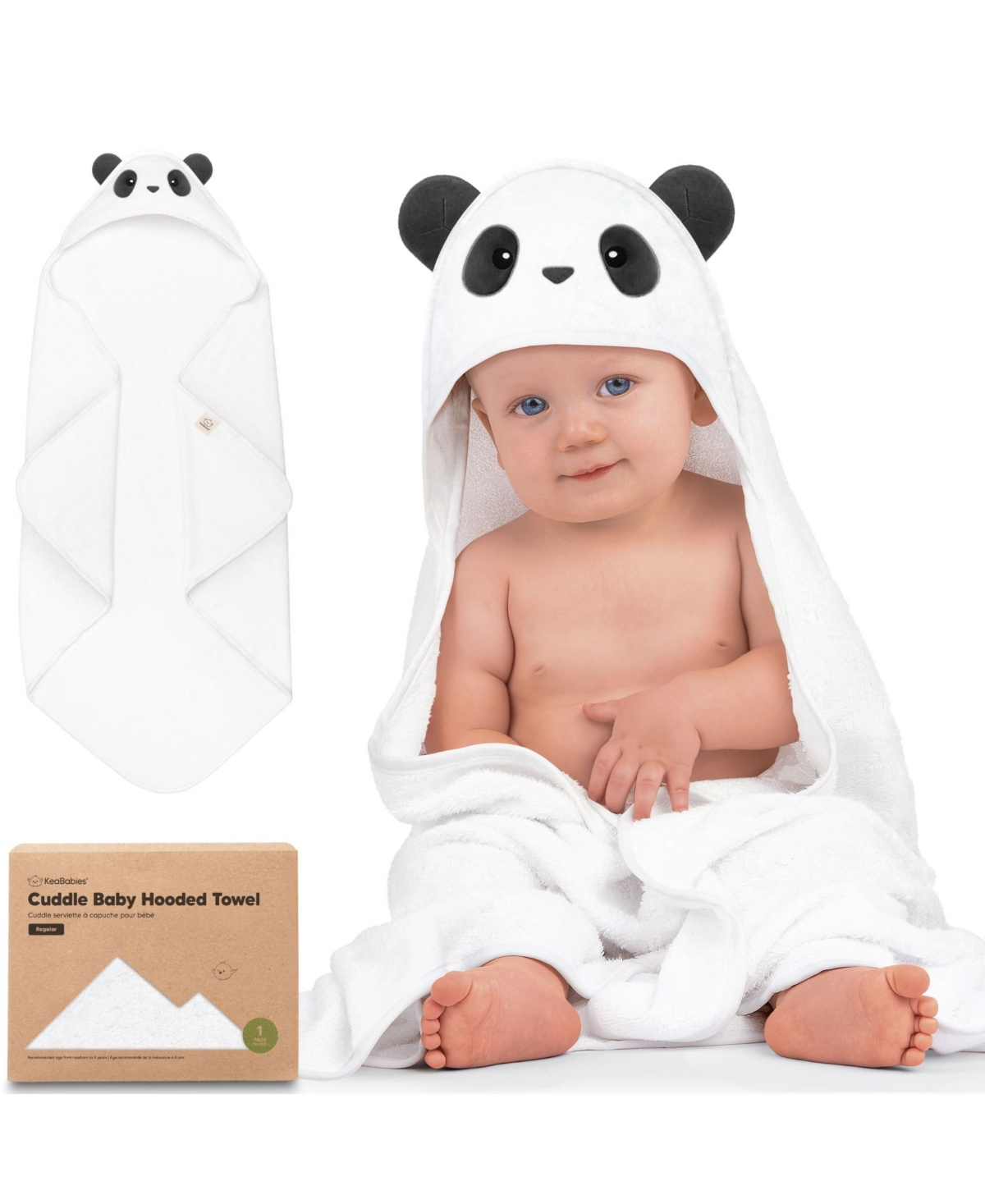 Click here for KeaBabies Cuddle Baby Hooded Towel  Baby Bath Towe... prices