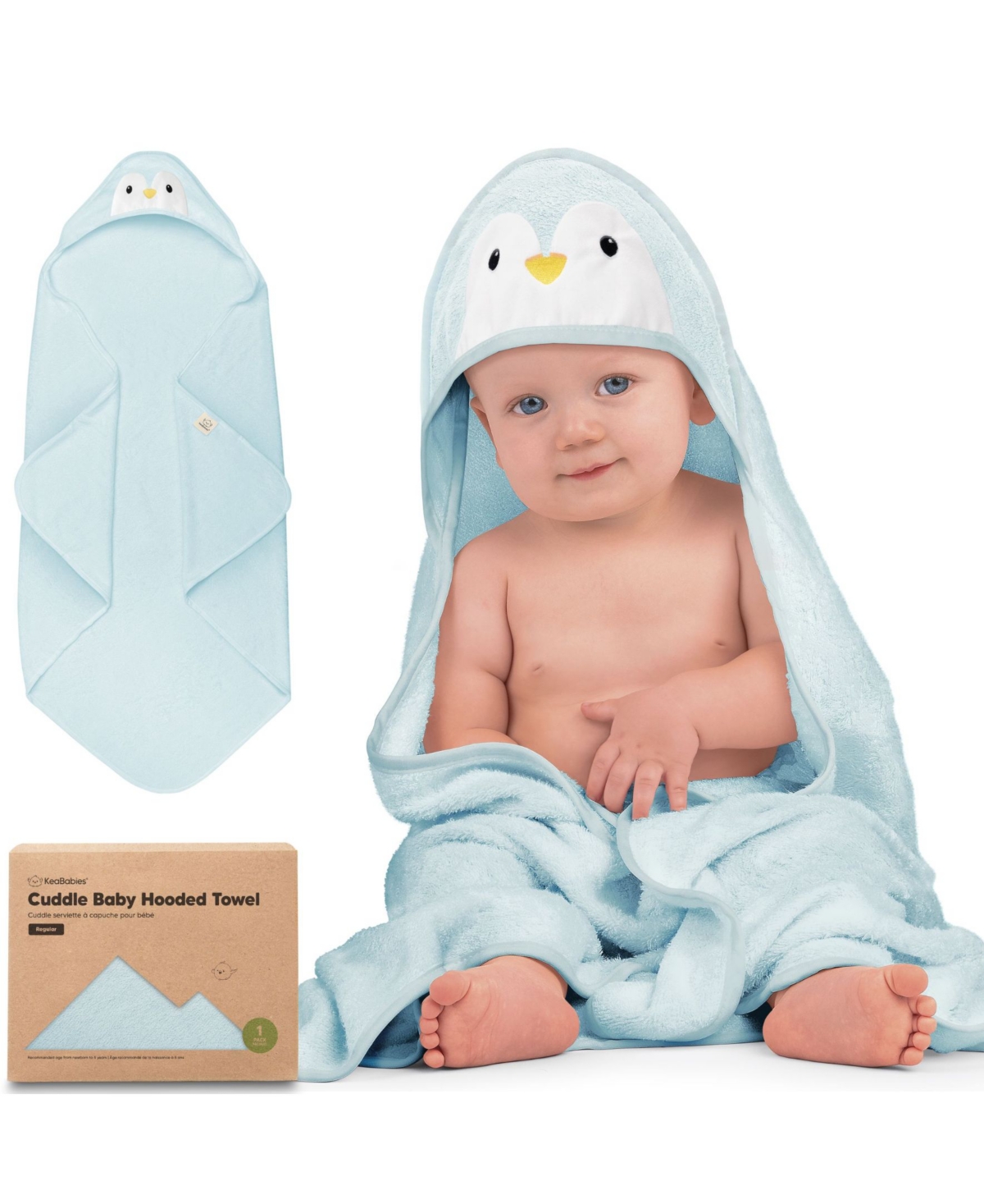 Click here for KeaBabies Cuddle Baby Hooded Towel  Baby Bath Towe... prices