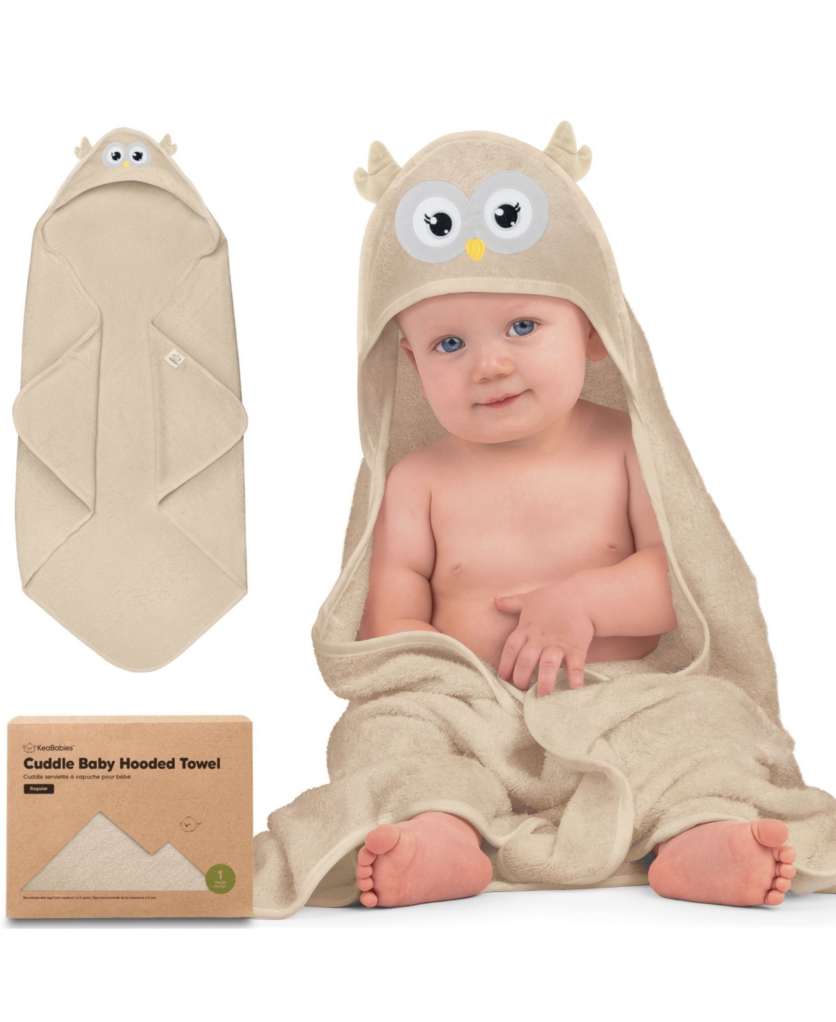 Click here for KeaBabies Cuddle Baby Hooded Towel  Baby Bath Towe... prices