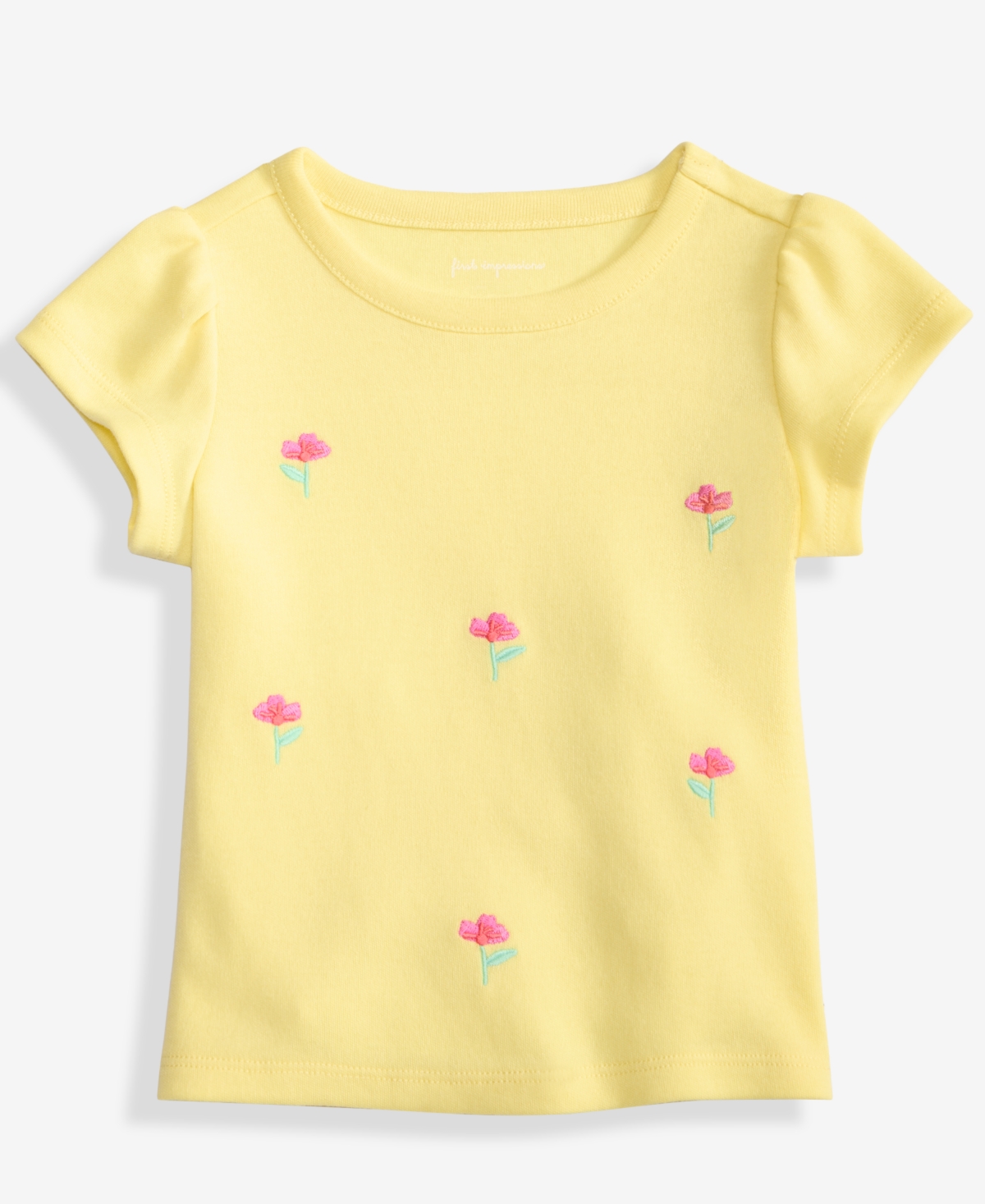 Click here for First Impressions Baby Girls Embroidered Flowers S... prices