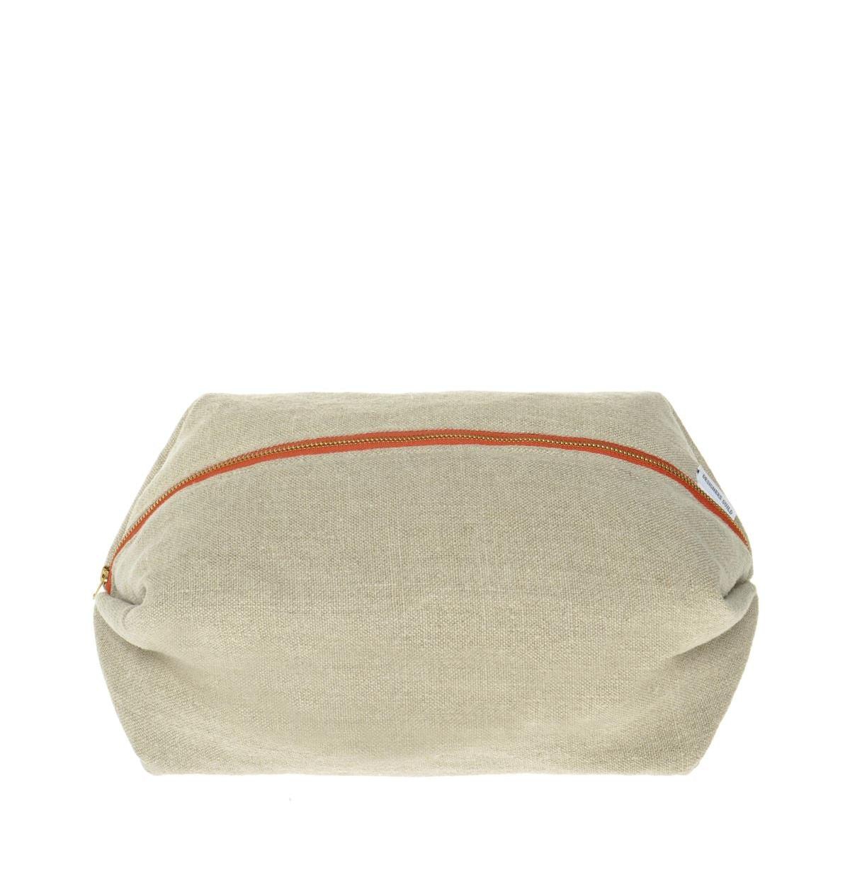 Click here for Brera Lino Pebble Large Toiletry Bag - Grey prices