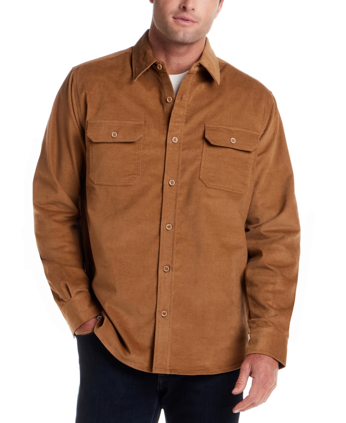 Click here for Weatherproof Vintage Mens Long Sleeve Overshirt -... prices