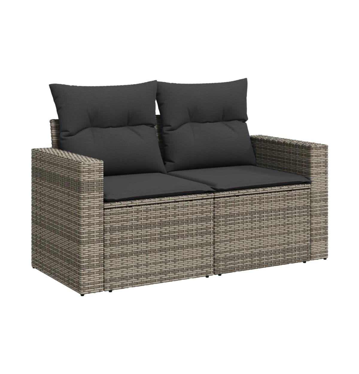 Click here for vidaXL Garden Sofa Grey prices