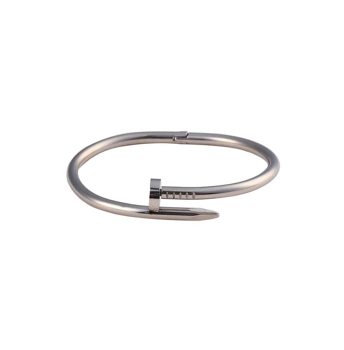 Click here for Sohi Womens The Screw Bangle Bracelet - Silver prices