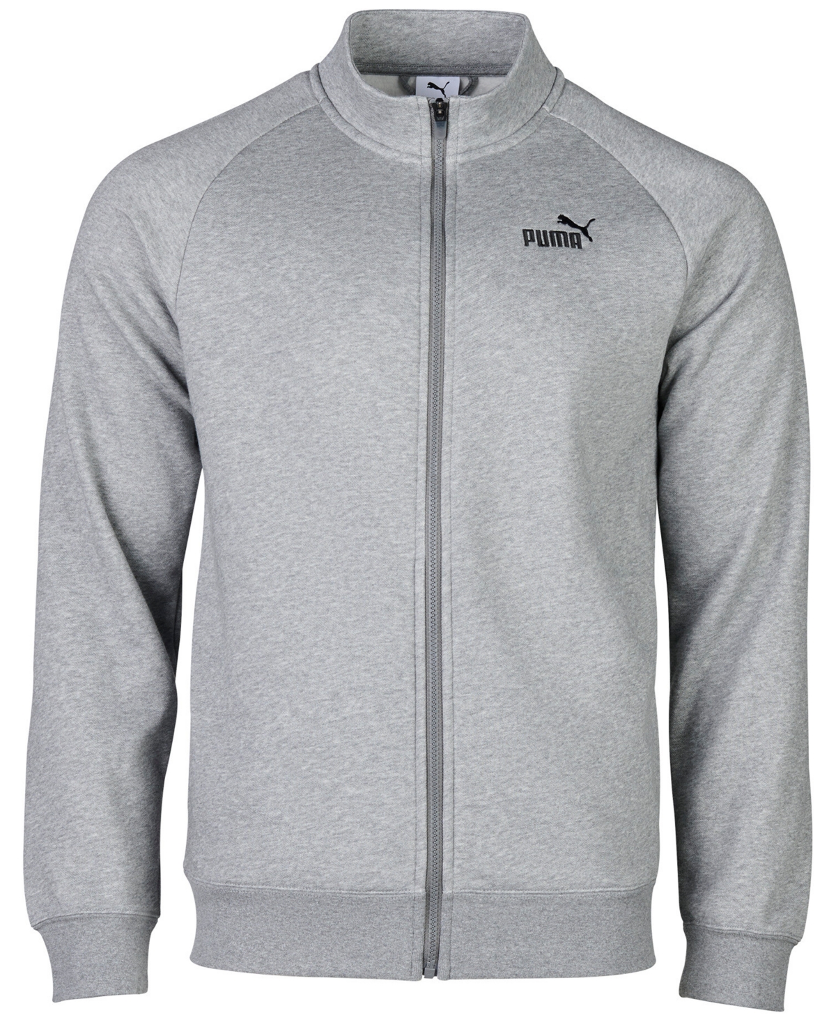 Click here for Puma Mens Zip Front Track Jacket - Medium Gray Hea... prices