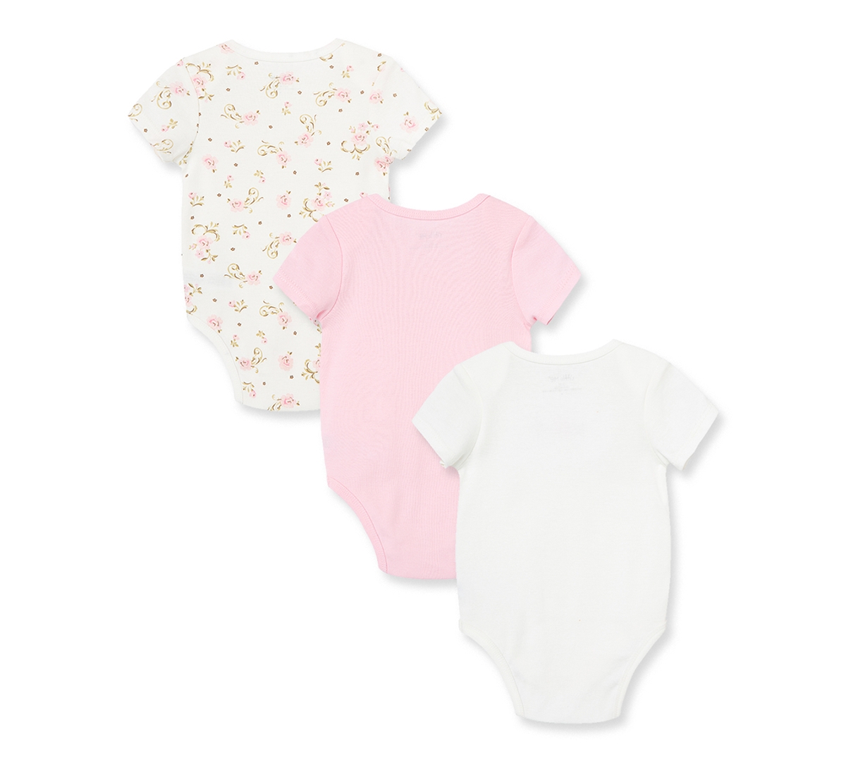 Click here for Little Me Baby Girls Vintage Rose Bodysuits  Pack... prices