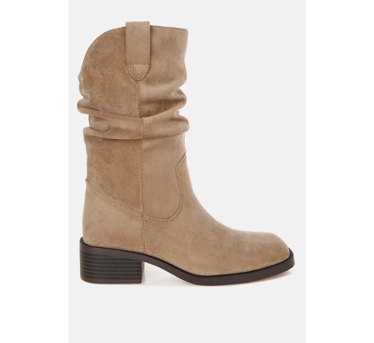 Click here for London Rag Ottawa Slouchy Cowboy Boots Women - Bei... prices