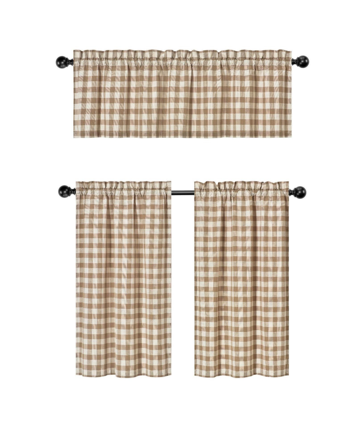 Click here for GoodGram Country Farmhouse Linen Gingham Checkered... prices