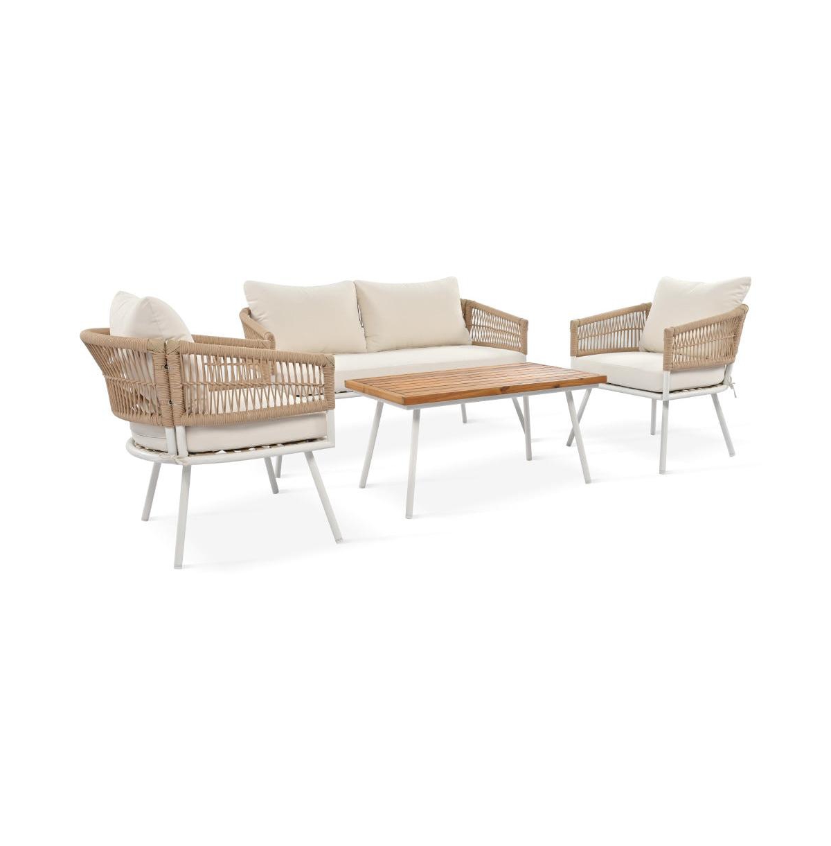 Click here for Chic Crate - Ultra-Portable 4-Piece Patio Furnitur... prices