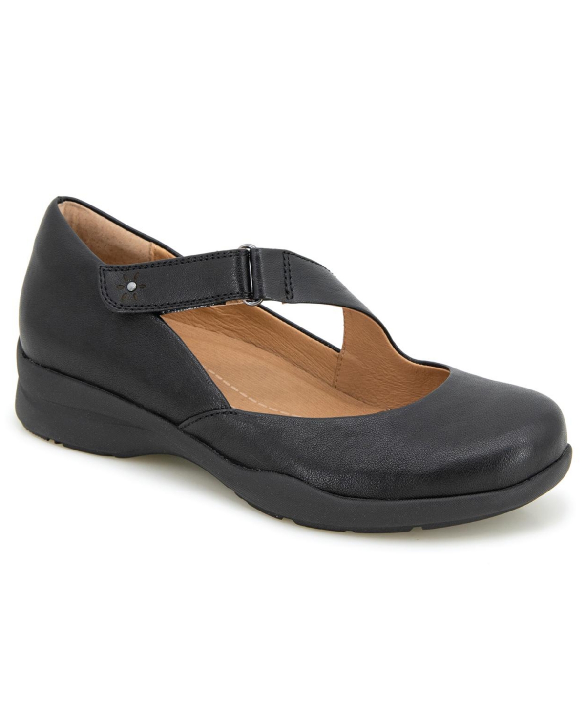 Click here for Jambu Womens Treva Mary Jane Casual Flat Shoes - B... prices