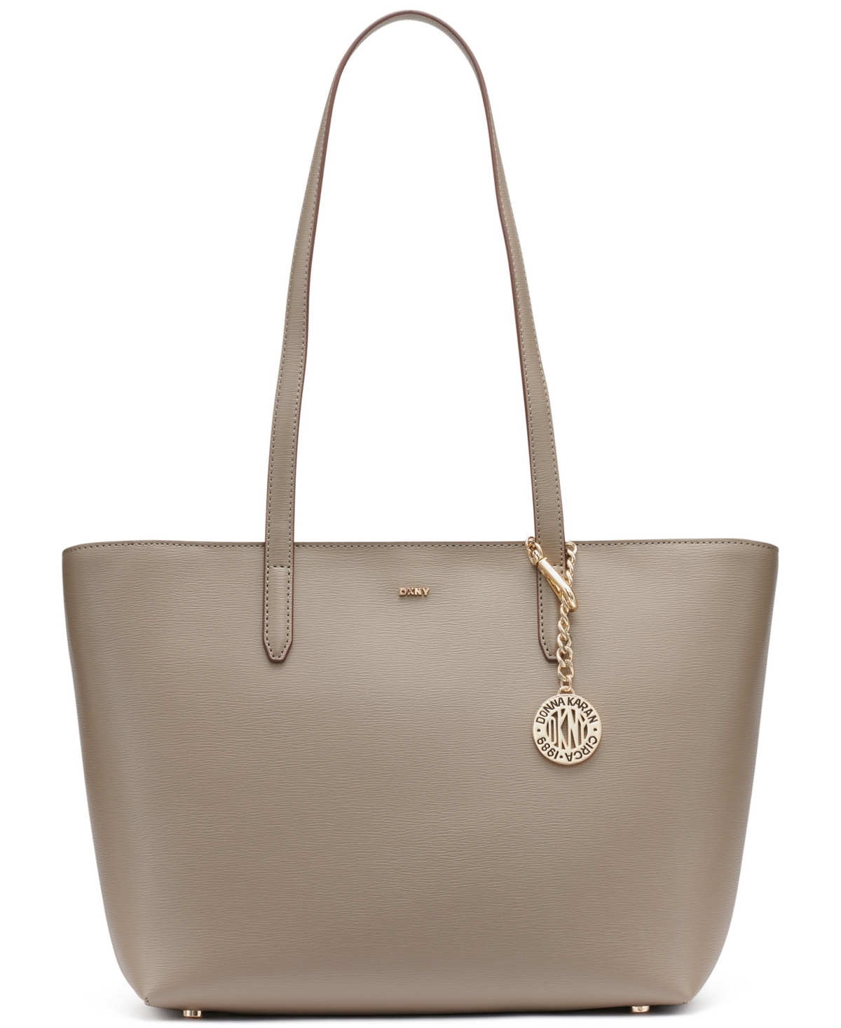 Click here for Dkny Womens Bryant Medium Tote Bag - Mink prices