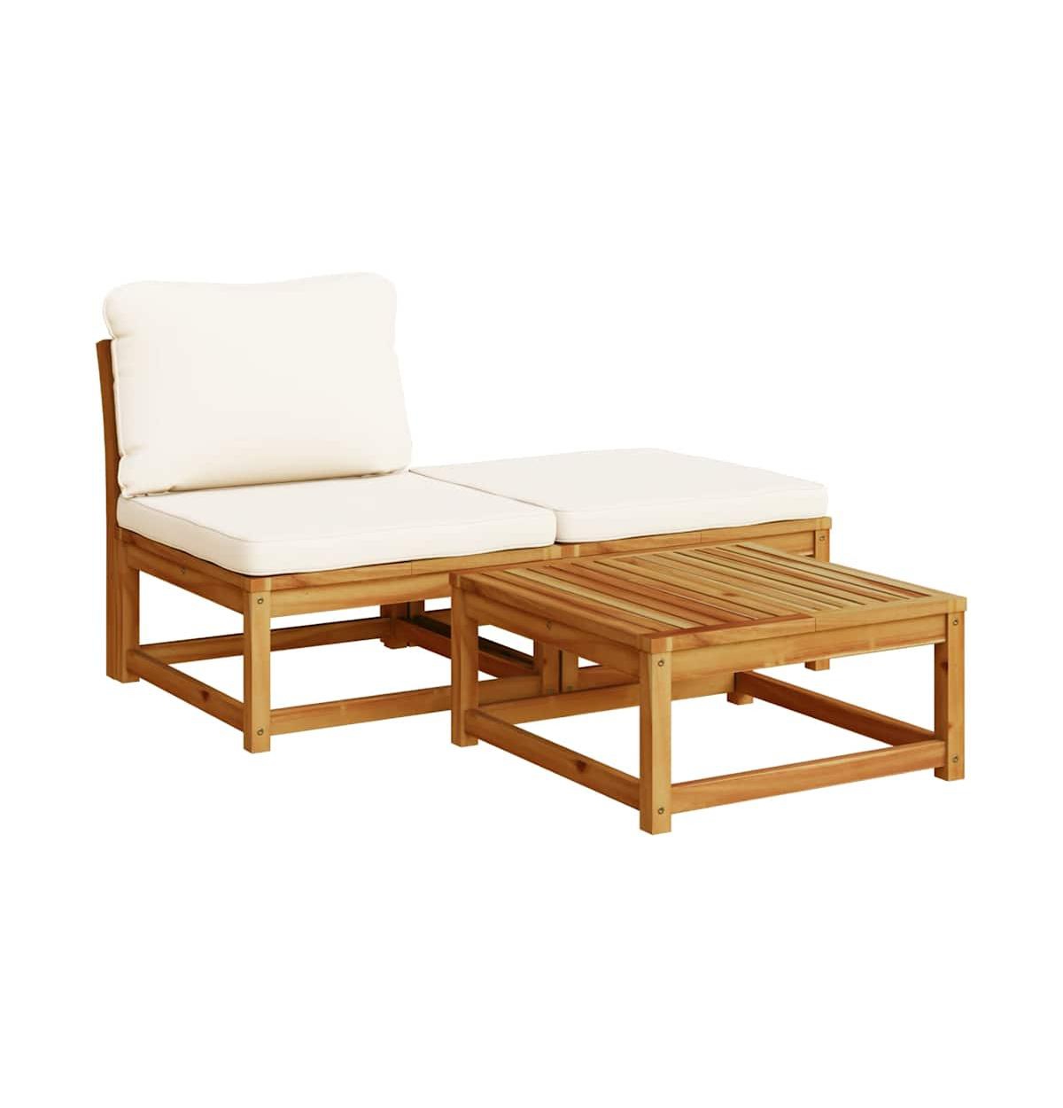 Click here for Garden Lounge Set Cream white - Brown prices