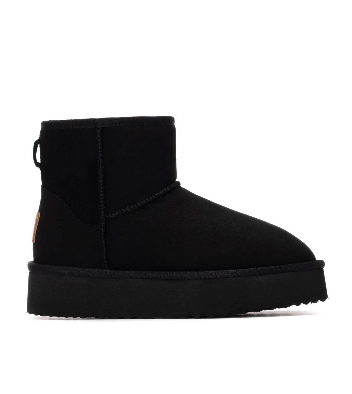 Click here for Womens Winter Suede Booties By Xti - Black prices