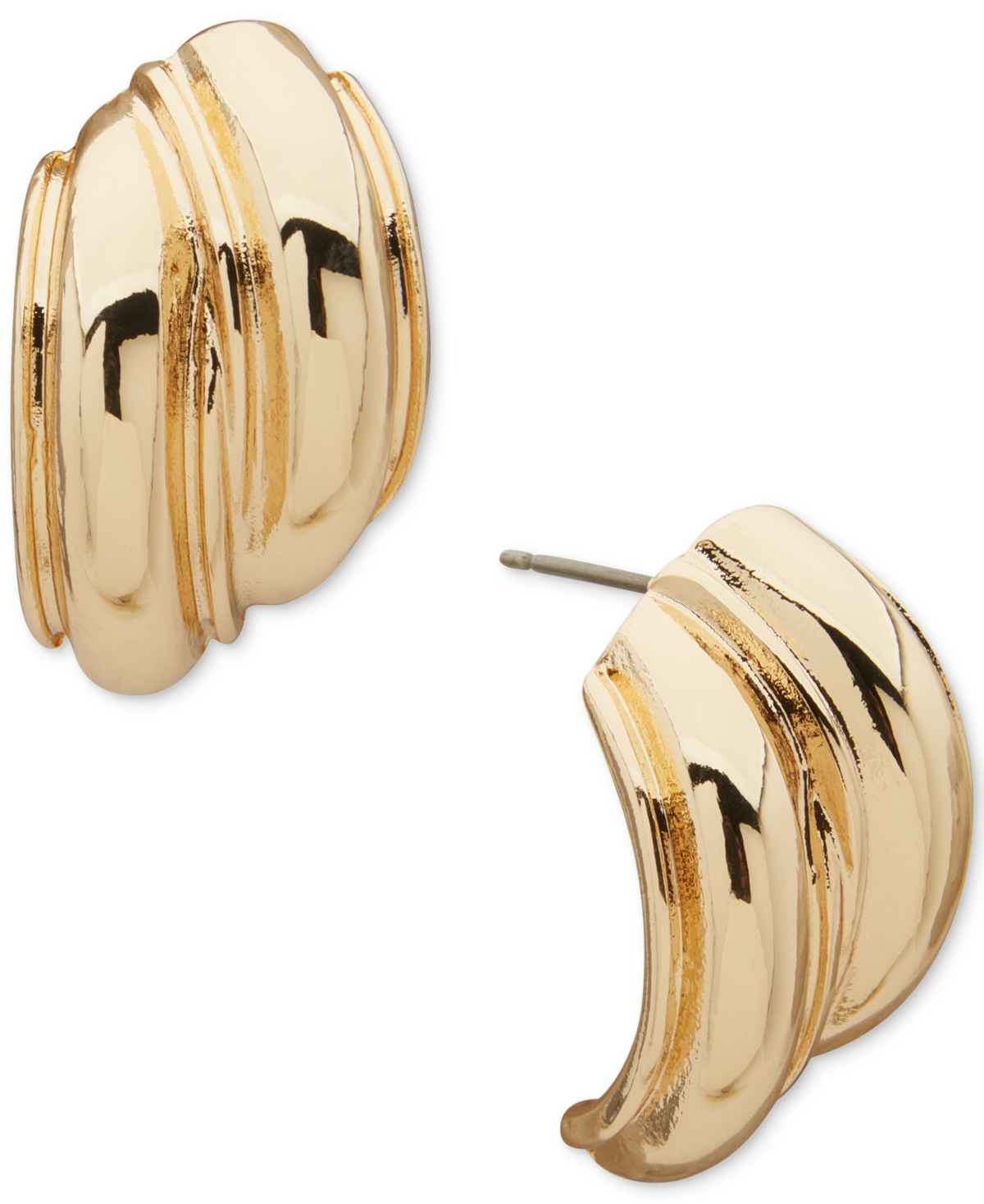 Click here for Anne Klein Gold-Tone Button Earrings - Gold prices
