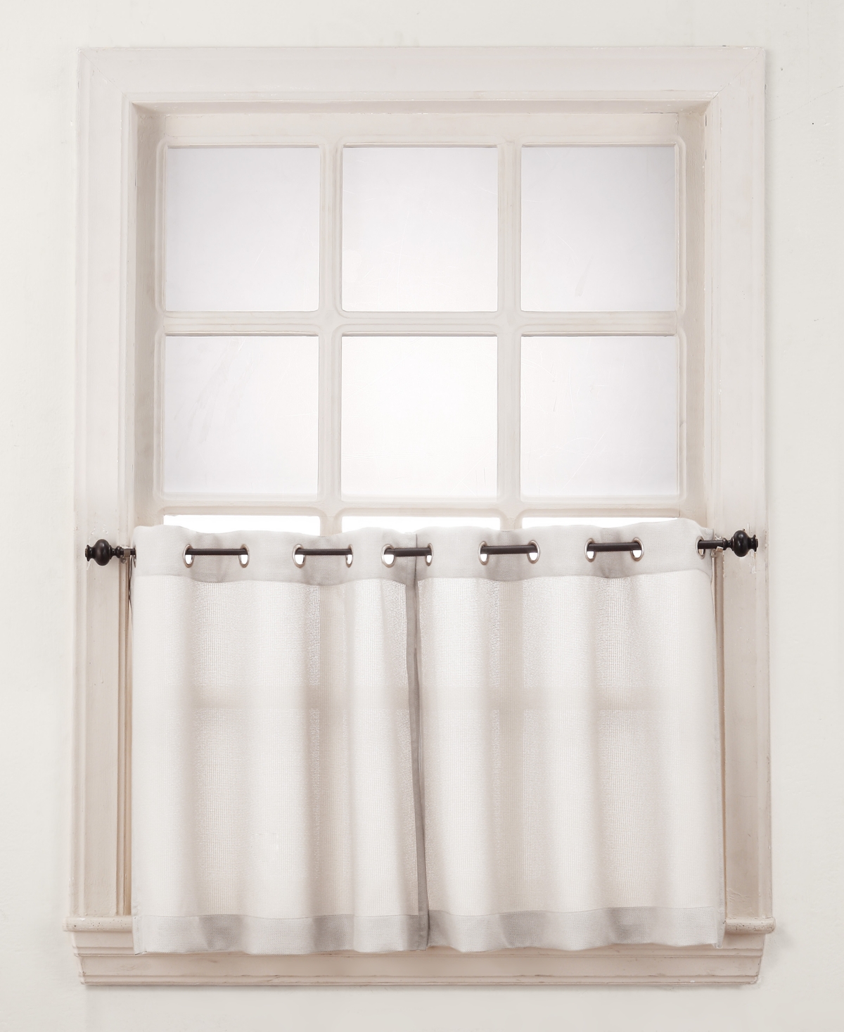 Click here for Montego Casual Textured Semi-Sheer Grommet Kitchen... prices