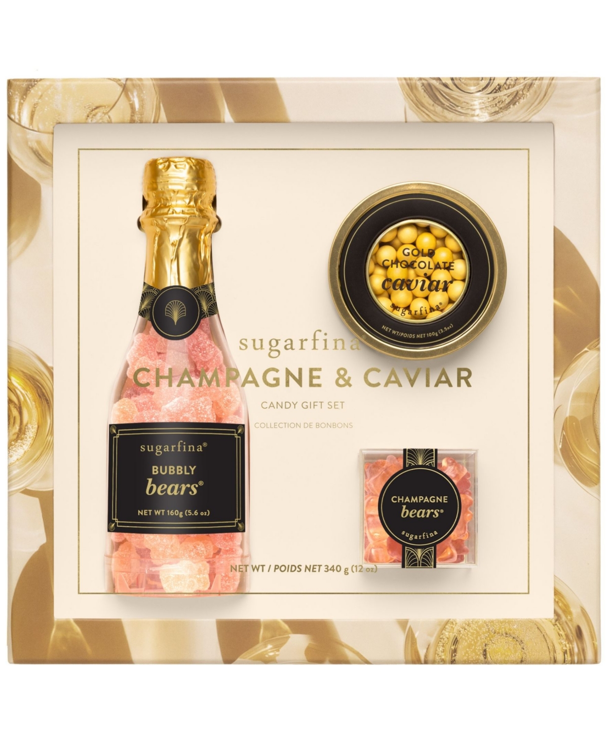 Click here for Sugarfina Champagne and Caviar Gift Set  3-Pc. prices
