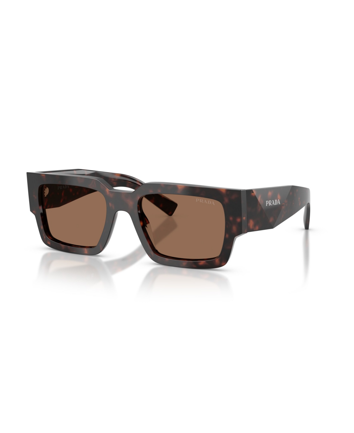 Click here for Prada Mens Rectangle Sunglasses  Pr B17S - Root To... prices