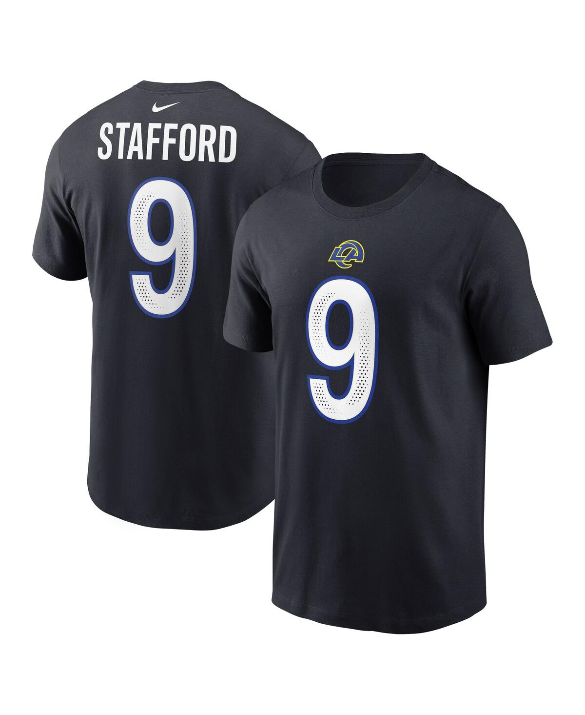 Click here for Nike Mens Matthew Stafford Midnight Blue Los Angel... prices