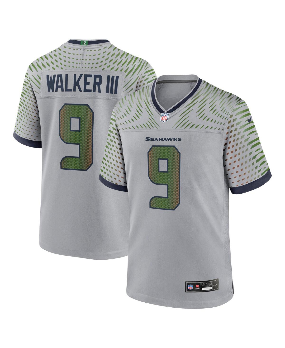 Click here for Nike Mens Kenneth Walker Iii Wolf Gray Seattle Sea... prices