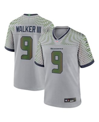 Nike Men's Kenneth Walker III Wolf Gray Seattle Seahawks 2025 Rivalries ...