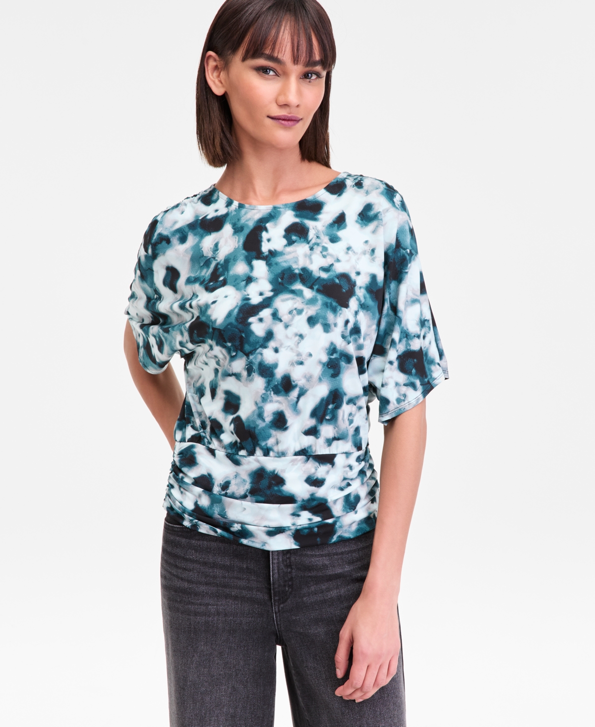 Click here for I.n.c. International Concepts Womens Banded-Hem Cr... prices