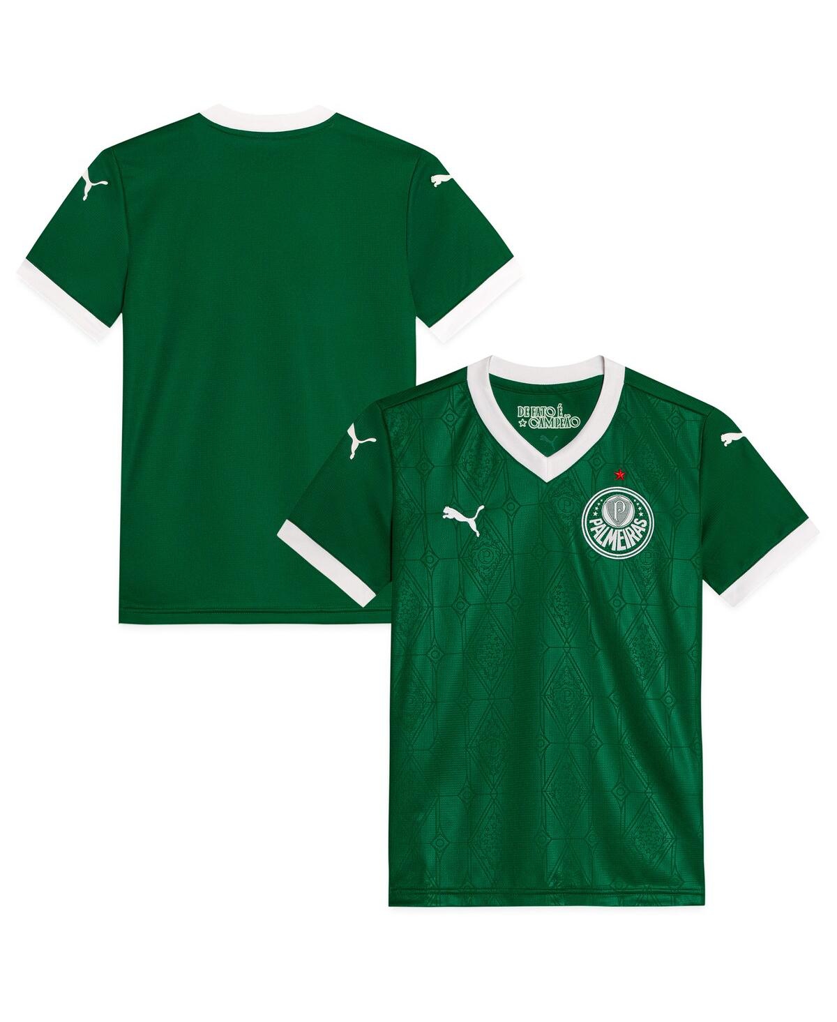 Click here for Puma Big Boys and Girls Green Se Palmeiras 2025/26... prices